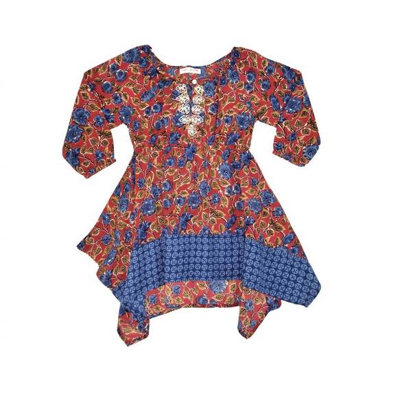 Mimi & Maggie | Dresses | New Mimi Maggie Girls Olivia Dress In Rust ...